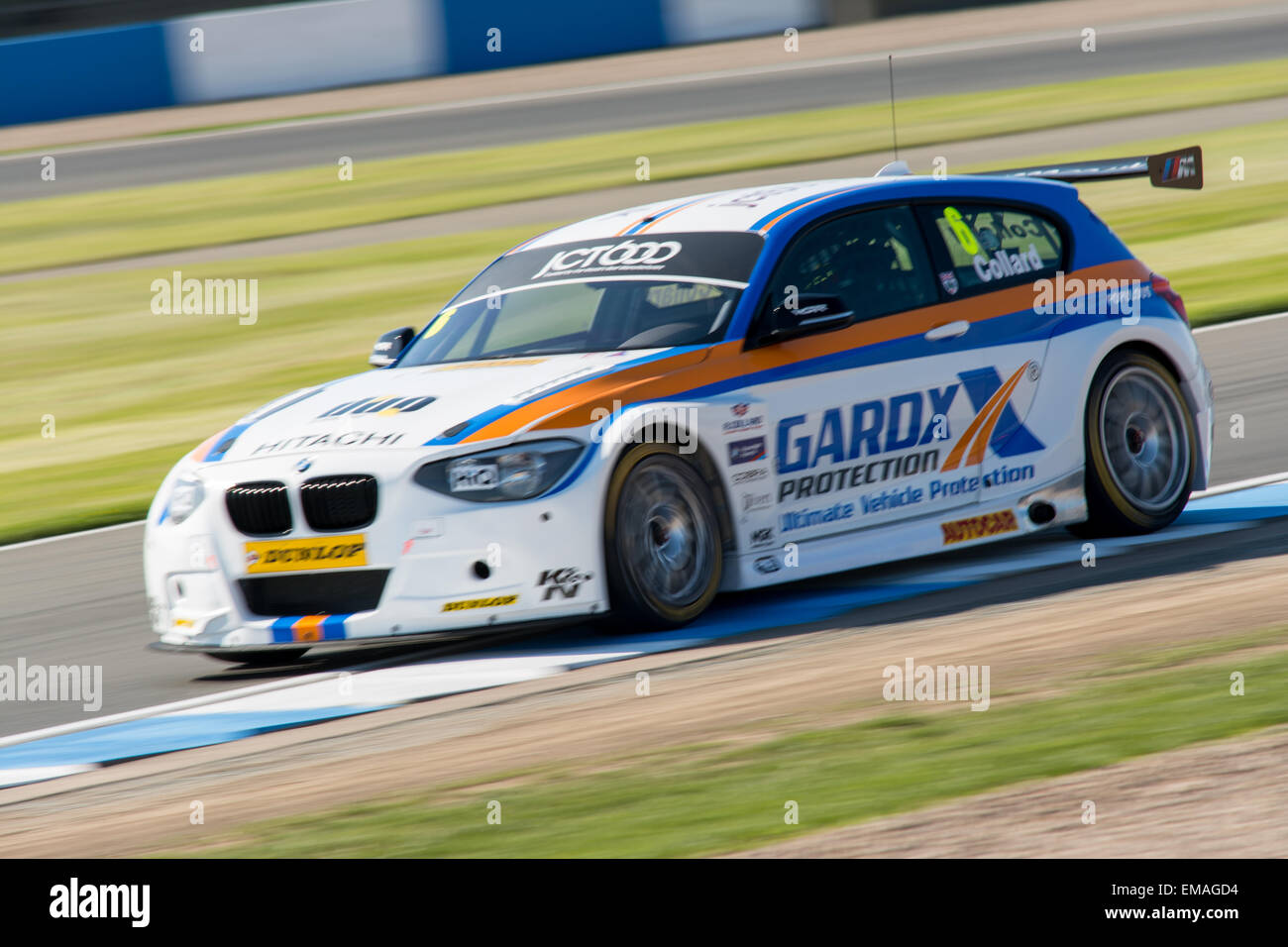 Donington Park, Donington Castle, UK. 18th April, 2015. Rob Collard and ...