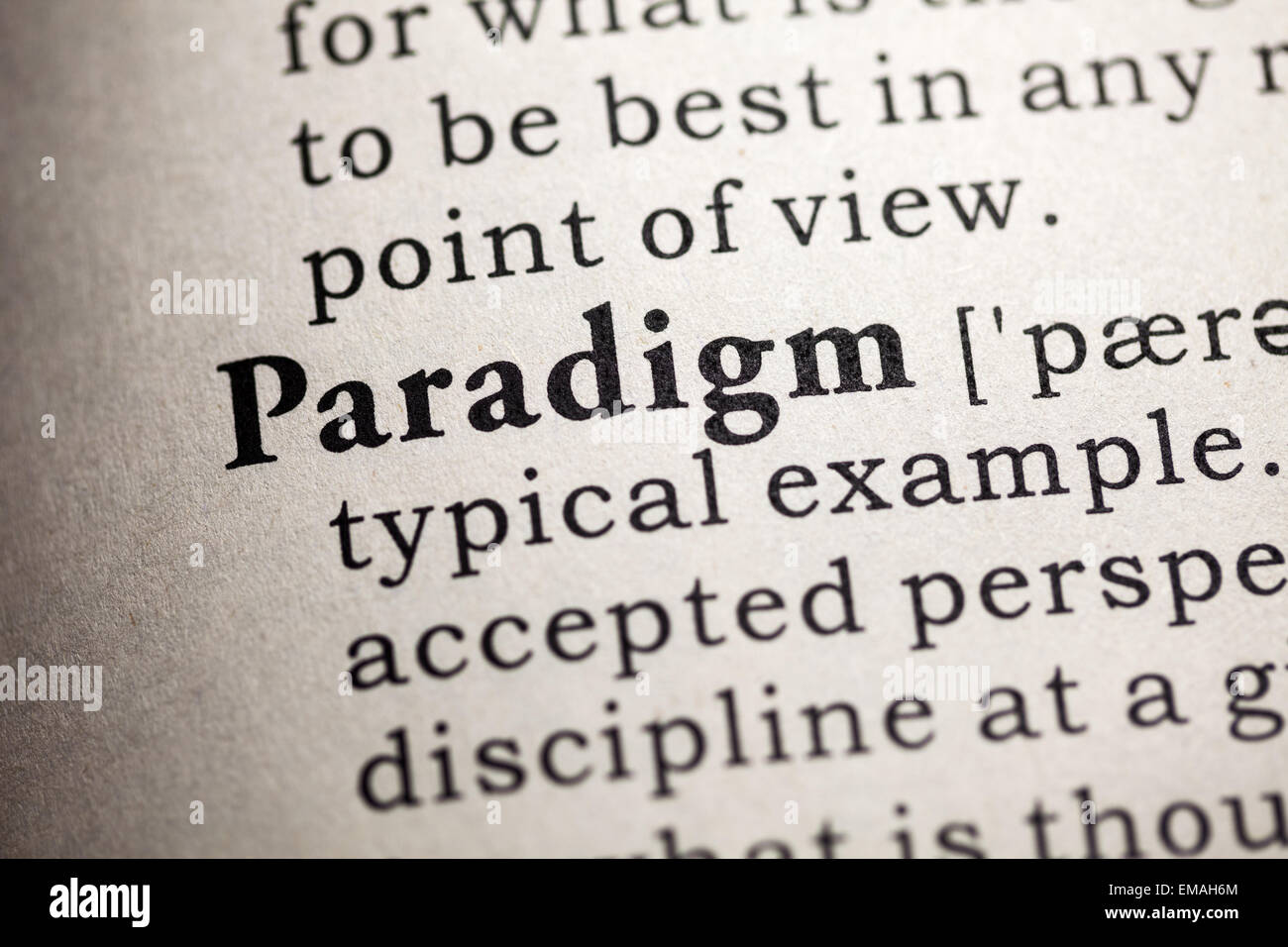 Paradigm hi-res stock photography and images - Alamy