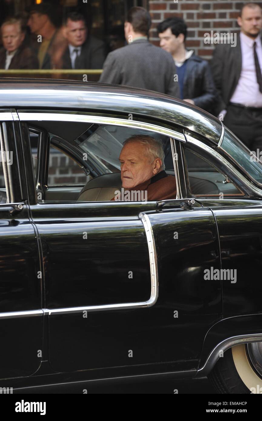 Filming scenes on the set of 'Public Morals' Featuring: Neal McDonough ...