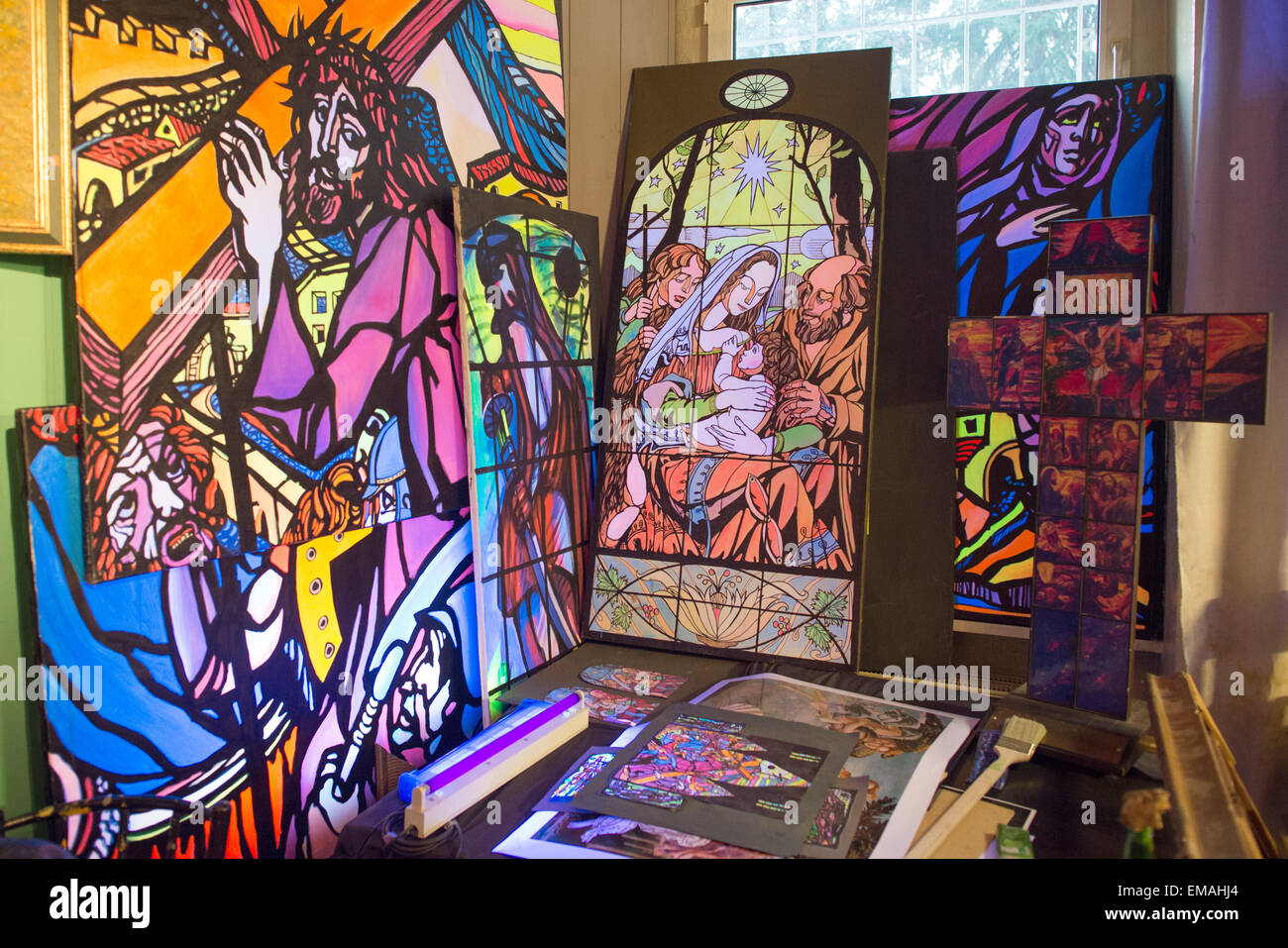 Different fakes of famous paintings are presented in the Berlin art ...