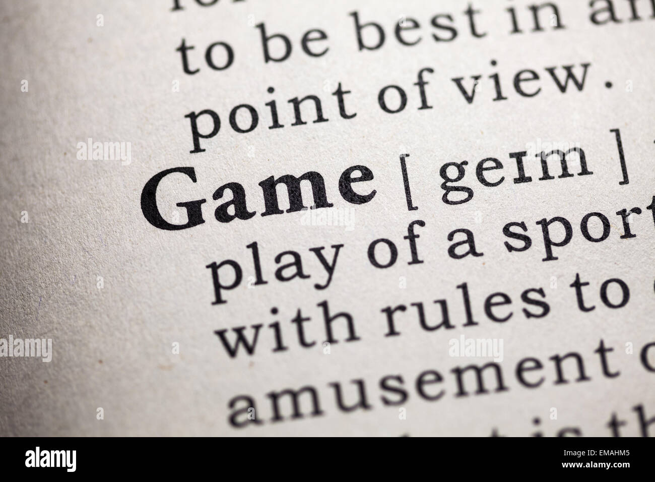 Word game hi-res stock photography and images - Alamy