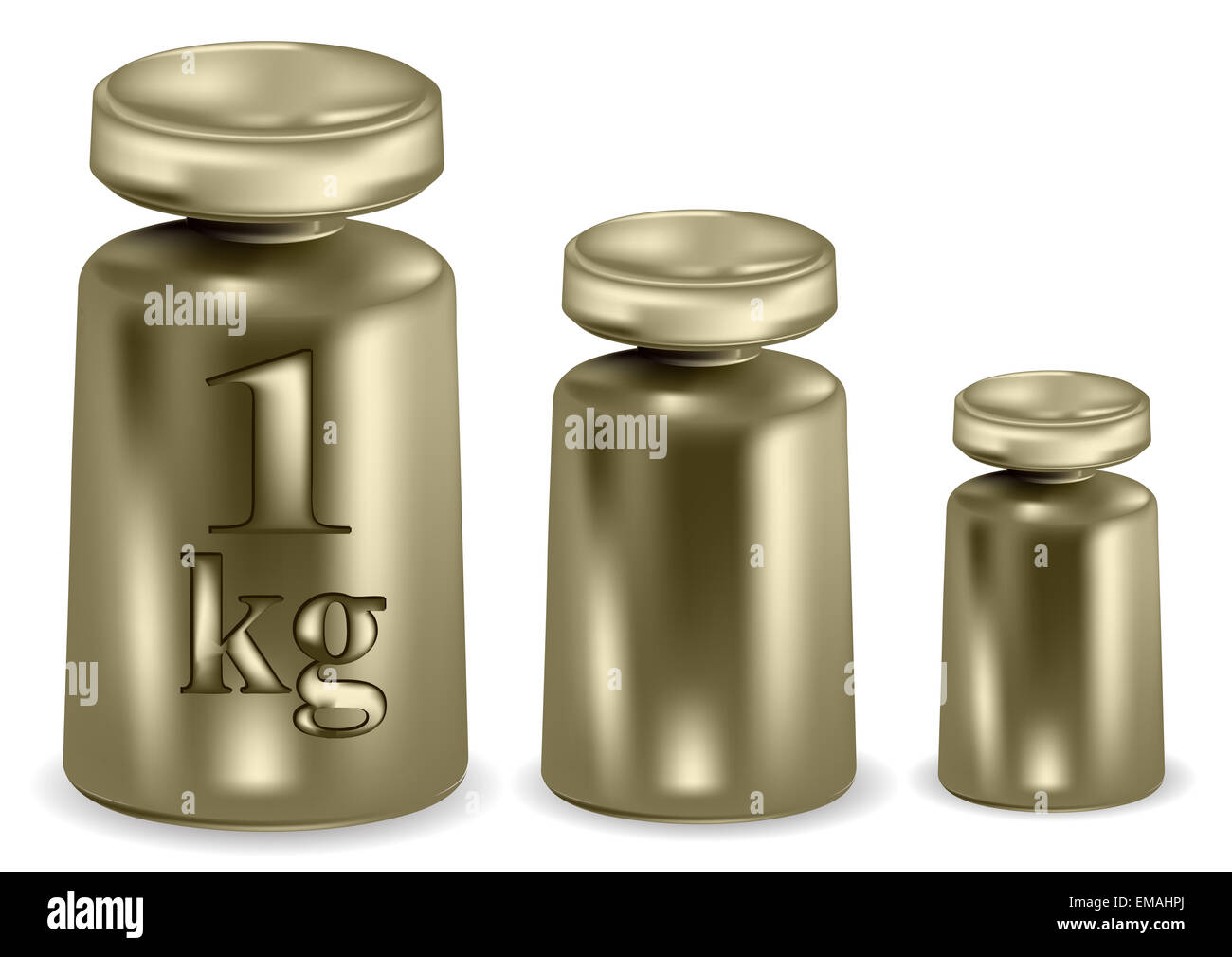 metal weights isolated on a white background Stock Photo - Alamy