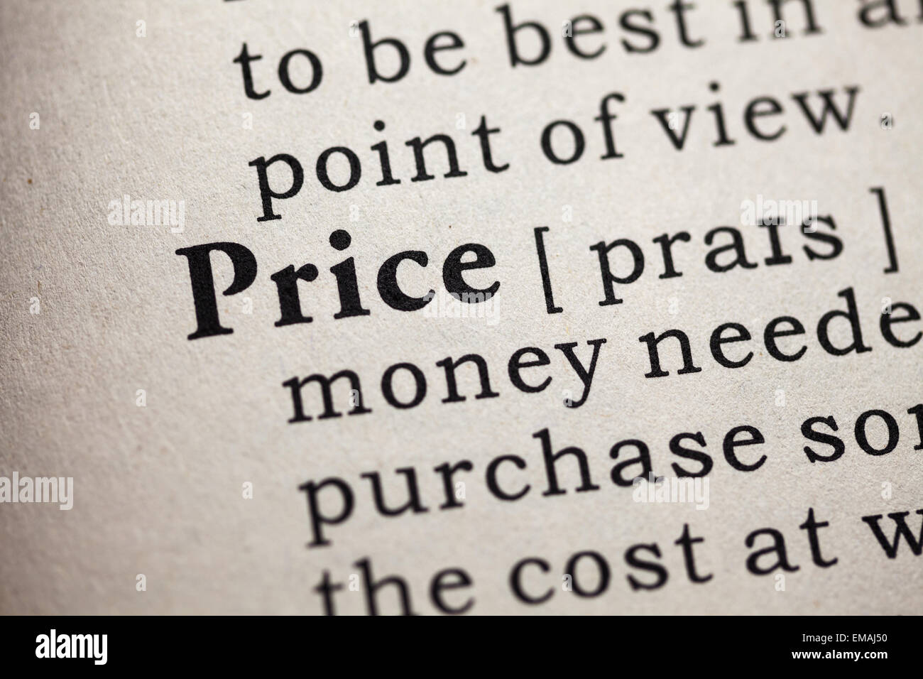 Word price hi-res stock photography and images - Alamy