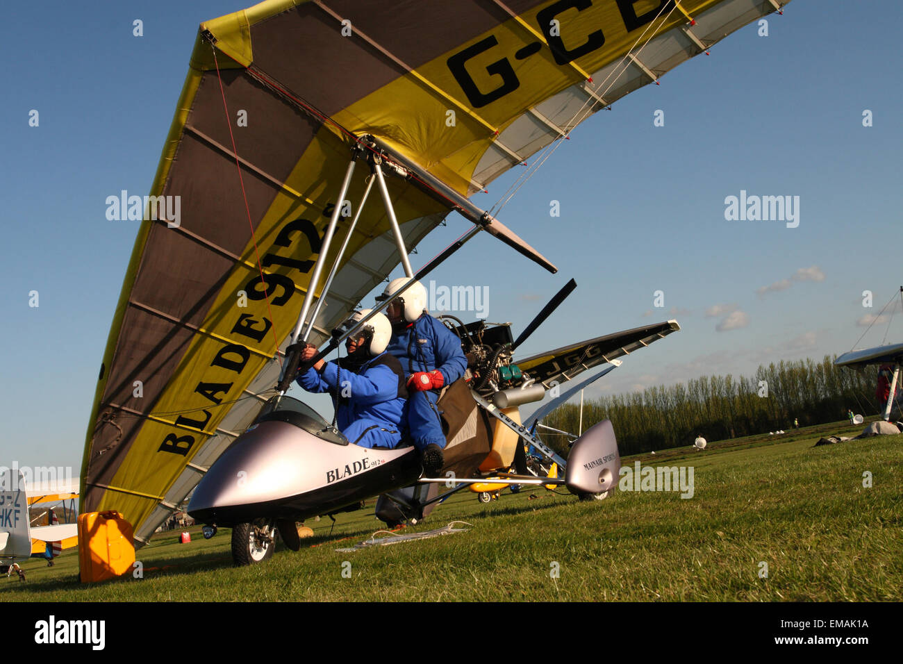 Shobdon Herefordshire UK 18th April, 2015. The British Microlight ...