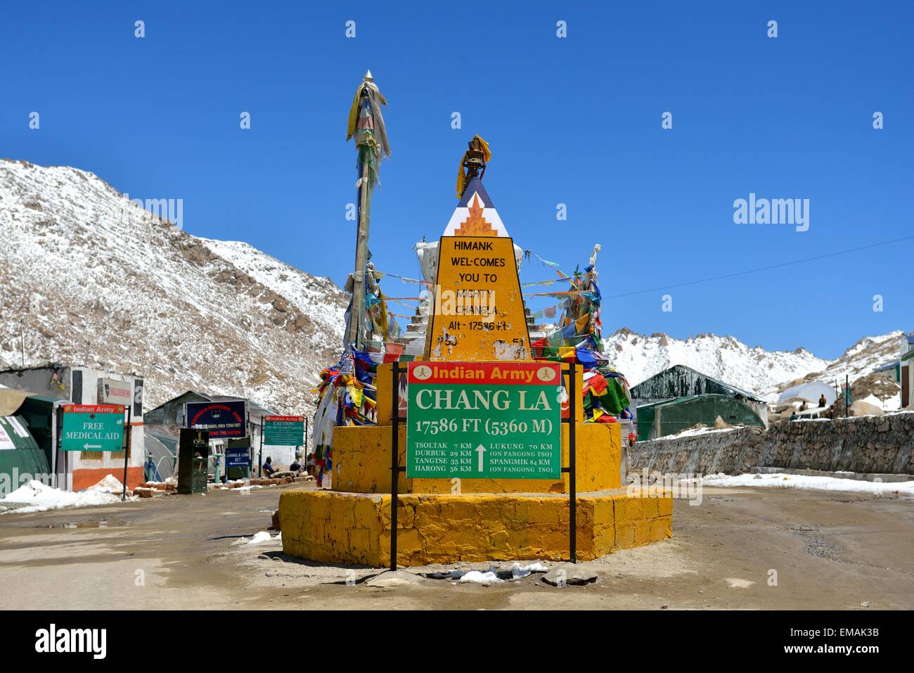 India, Ladakh, Landscape, Chang La Pass Stock Photo - Alamy