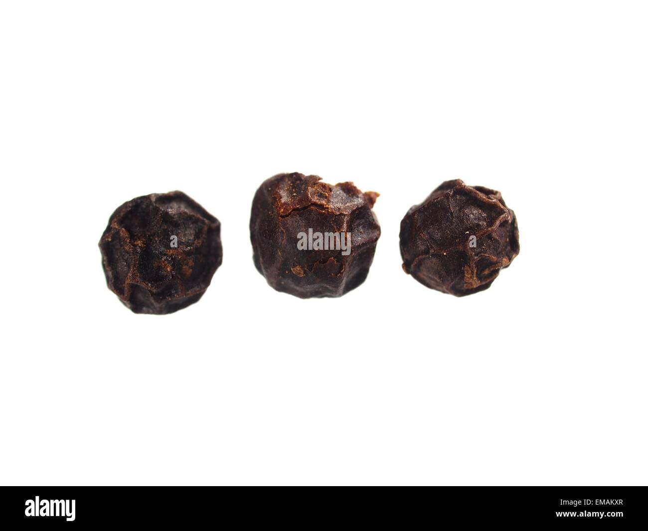 Dried black pepper grains macro hi-res stock photography and images - Alamy