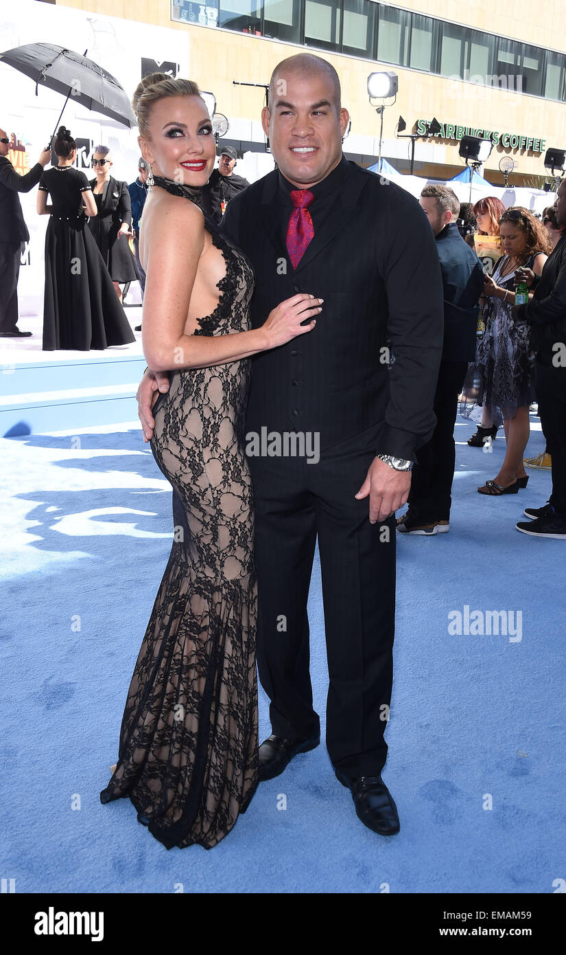Apr 12, 2015 - Los Angeles, California, U.S. - Tito Ortiz & Amber ...