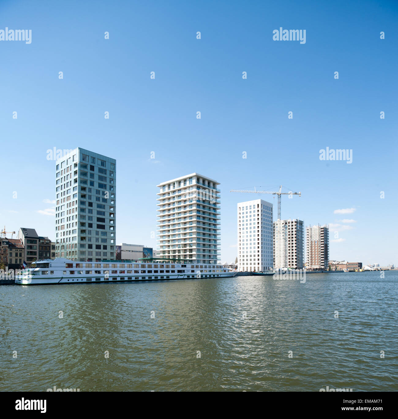 Kattendijkdok westkaai towers hi-res stock photography and images - Alamy