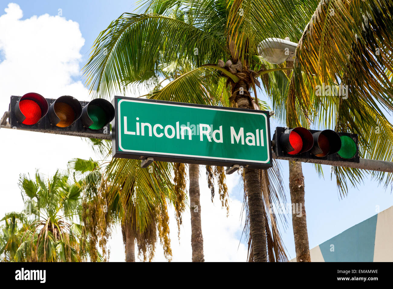 Lincoln road mall miami hi-res stock photography and images - Alamy