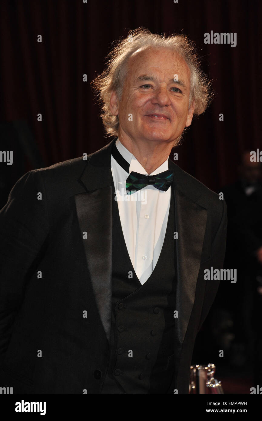 LOS ANGELES, CA - MARCH 2, 2014: Bill Murray at the 86th Annual Academy ...