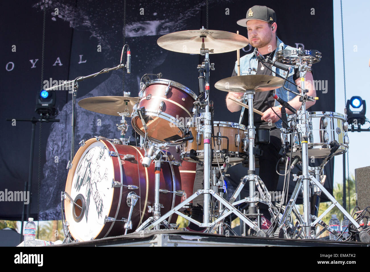 Royal blood drummer hi-res stock photography and images - Alamy