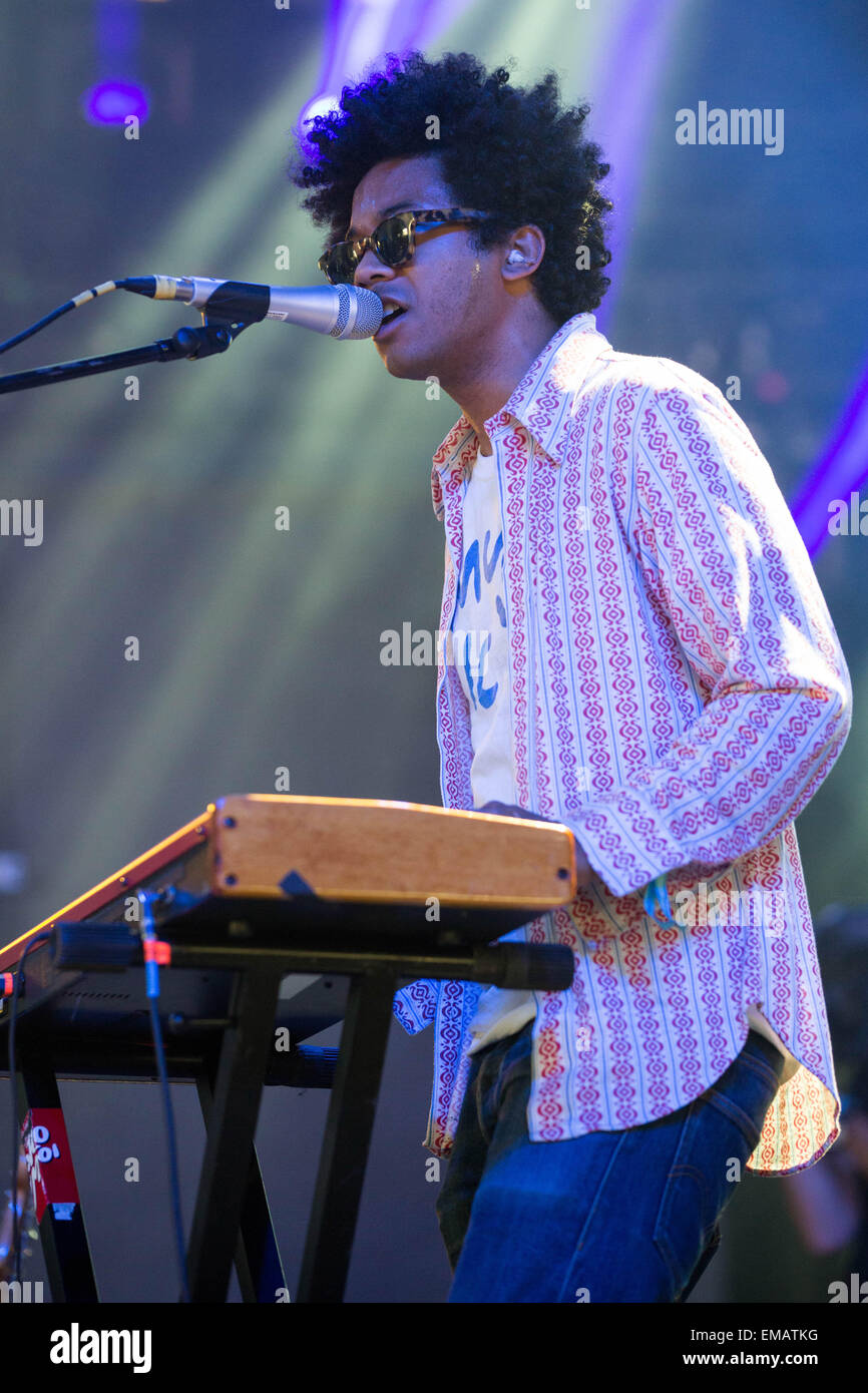 Indio, California, USA. 18th Apr, 2015. Musician TORO Y MOI (aka ...