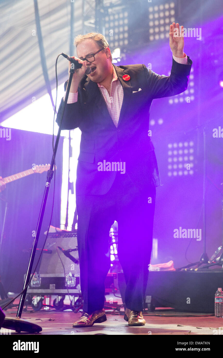 Indio, California, USA. 18th Apr, 2015. Singer PAUL JANEWAY of St. Paul ...