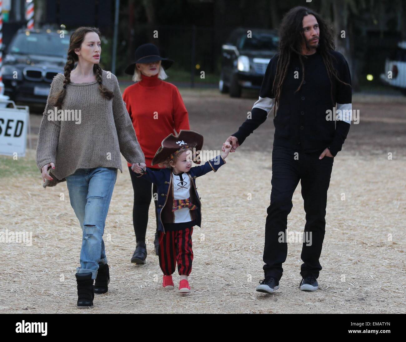 James Shaffer visits Mr. Bones Pumpkin Patch Featuring: James Shaffer ...