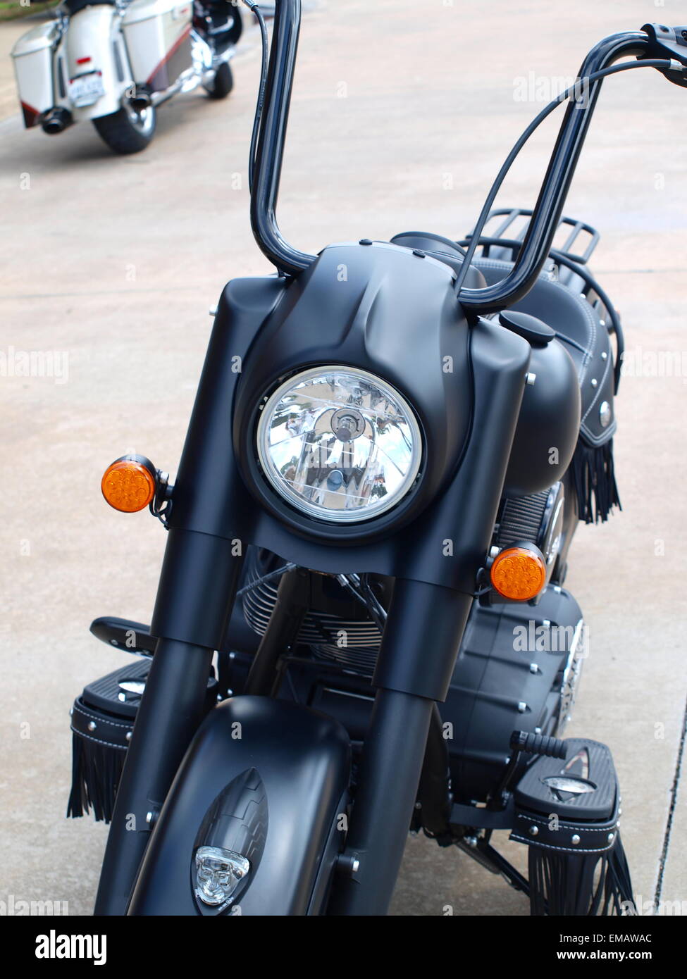 Three Indian Motorcycles. One is # 37 off the production line. The ...