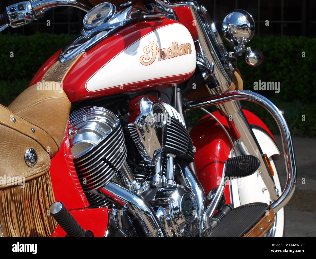 Three Indian Motorcycles. One is # 37 off the production line. The ...