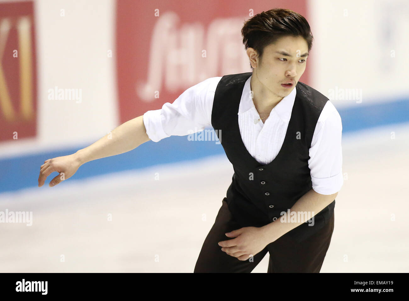 Figure Skating 2015 Men's Free Skating at Yoyogi 1st Gymnasium, Tokyo ...