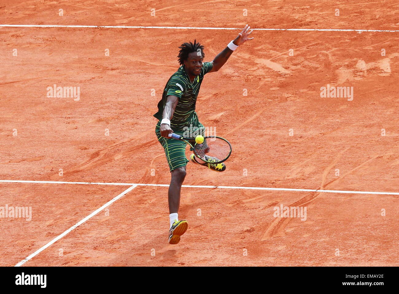 Gael Monfils - 14.04.2015 - Tournoi de Monte Carlo - Masters 1000 ...