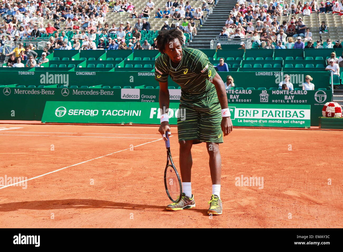 Gael Monfils - 14.04.2015 - Tournoi de Monte Carlo - Masters 1000 ...