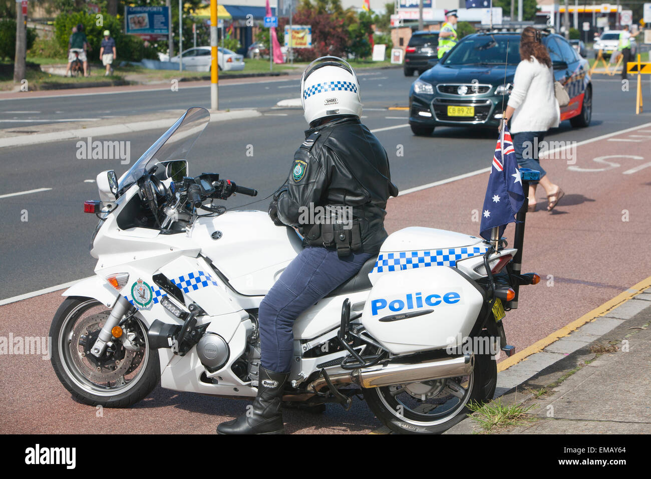 Australian police motorcyclist hi-res stock photography and images - Alamy