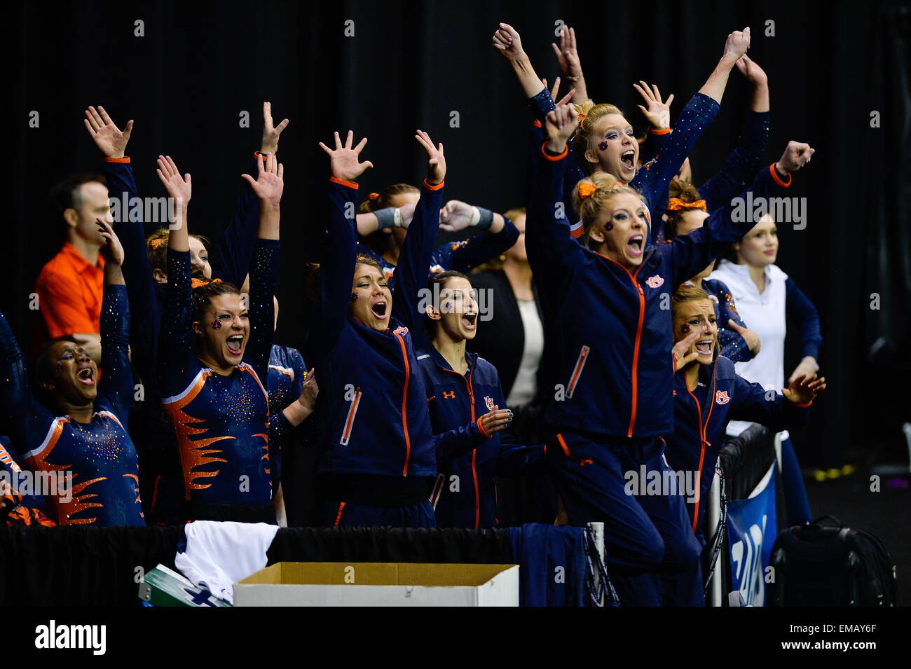 Auburn gymnastics hi-res stock photography and images - Alamy