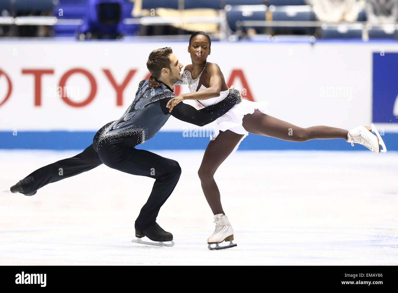 Vanessa James & Morgan Cipres (FRA), APRIL 18, 2015 - Figure Skating ...