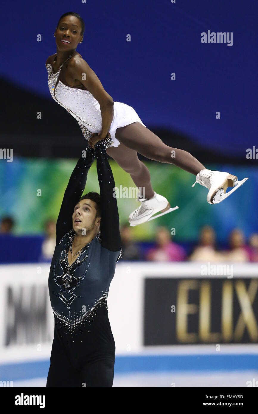 Vanessa James & Morgan Cipres (FRA), APRIL 18, 2015 - Figure Skating ...