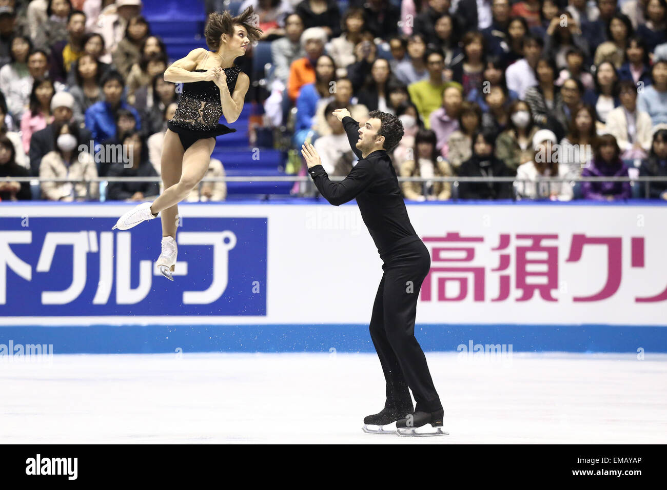 Kaitlyn Weaver & Andrew Poje (CAN), APRIL 18, 2015 - Figure Skating ...
