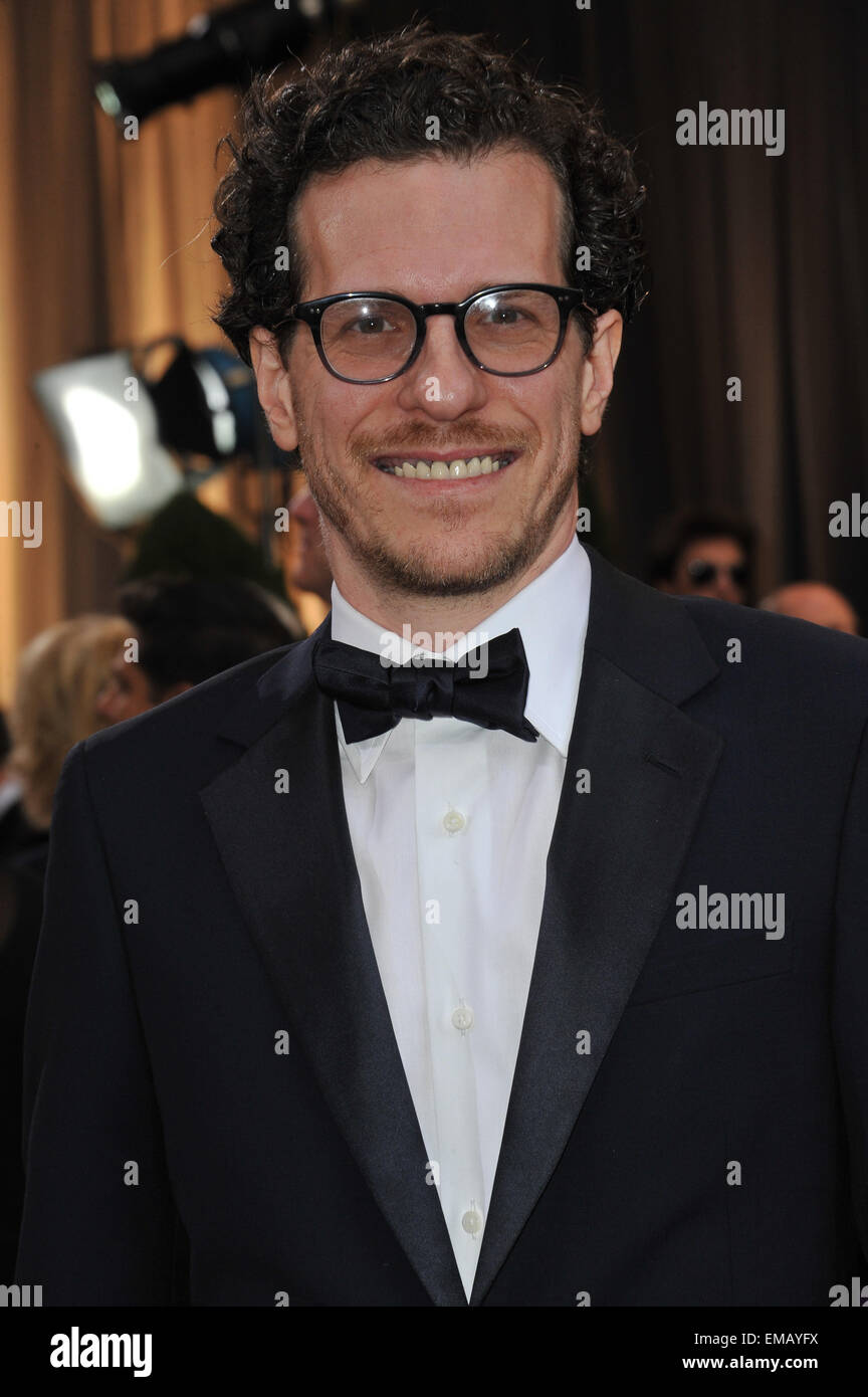 LOS ANGELES, CA - FEBRUARY 26, 2012: Hugo writer Brian Selznick at the ...
