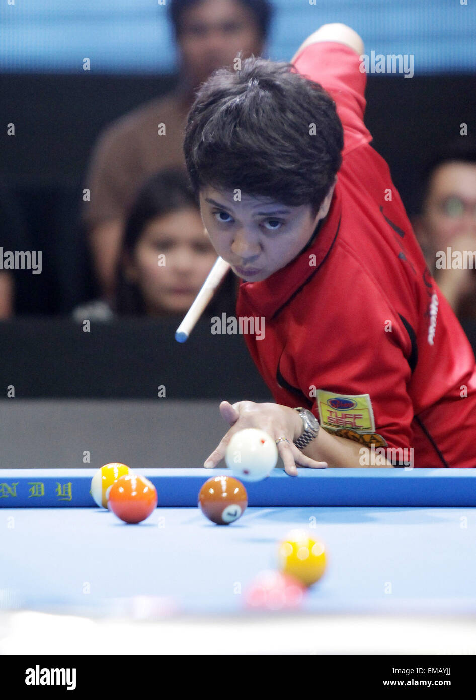 Pasay City, Philippines. 18th Apr, 2015. Rubilen Amit of the ...