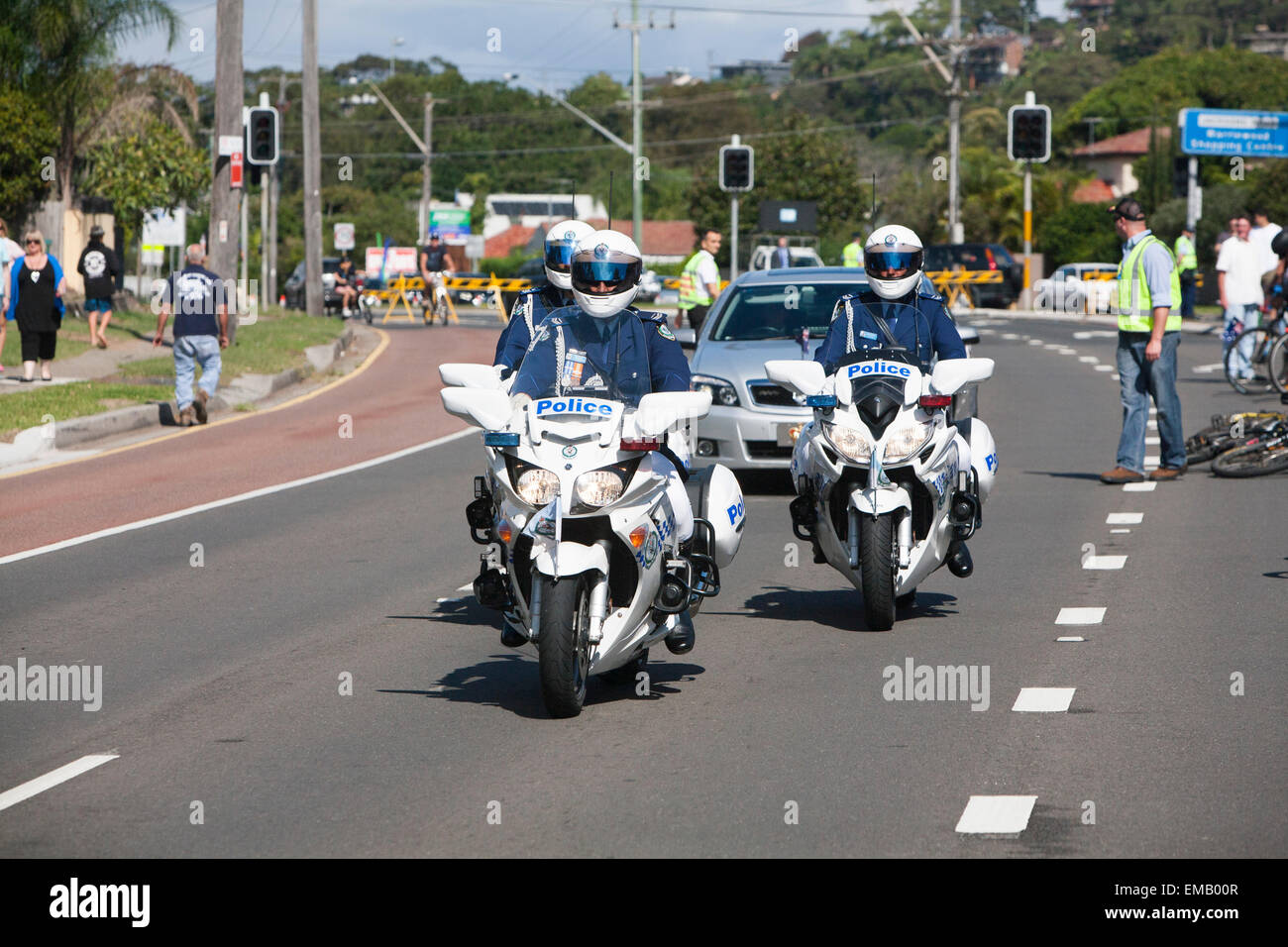Australian police motorcycle motorbike hi-res stock photography and ...