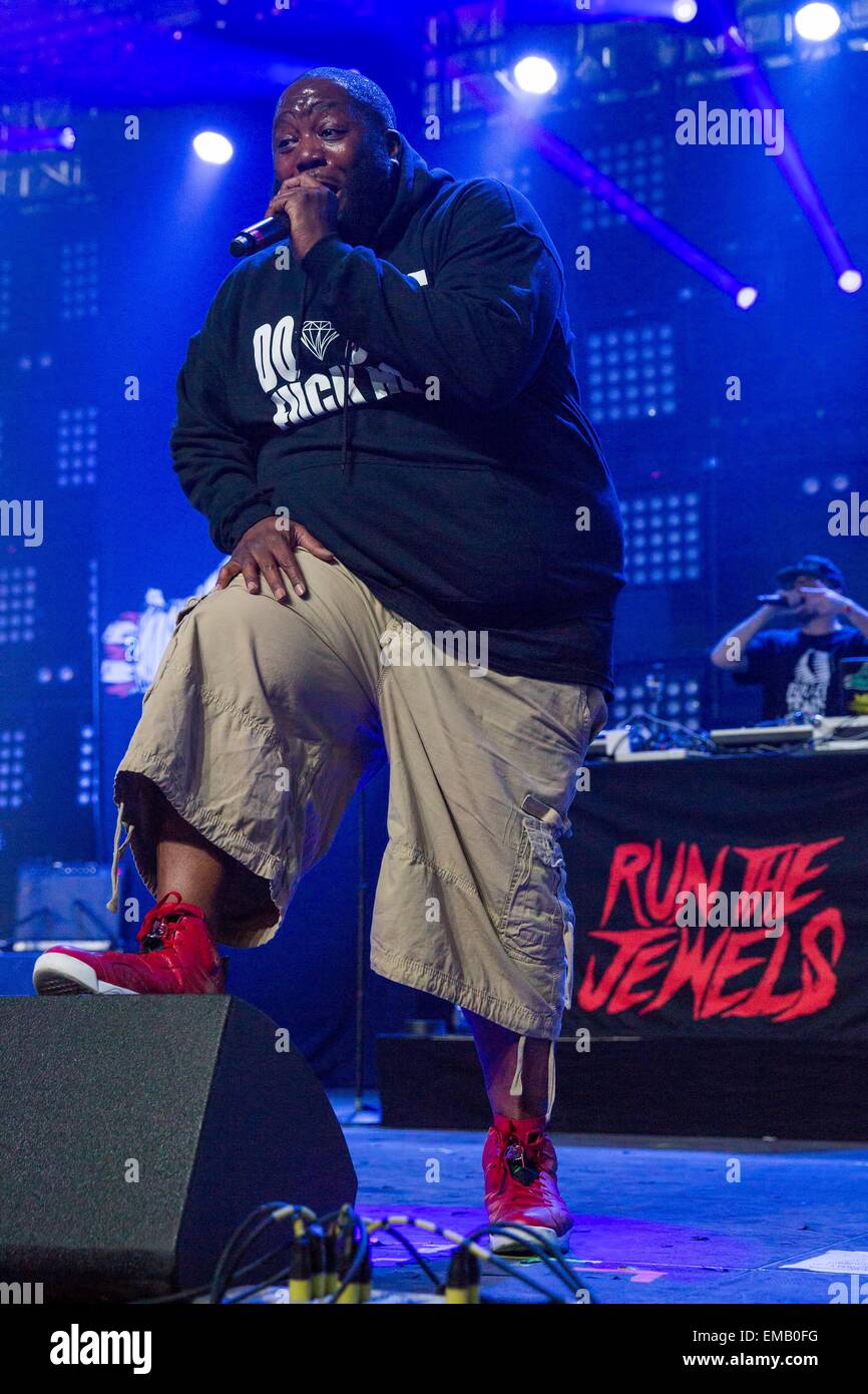 Indio, California, USA. 18th Apr, 2015. Rapper KILLER MIKE of Run the ...