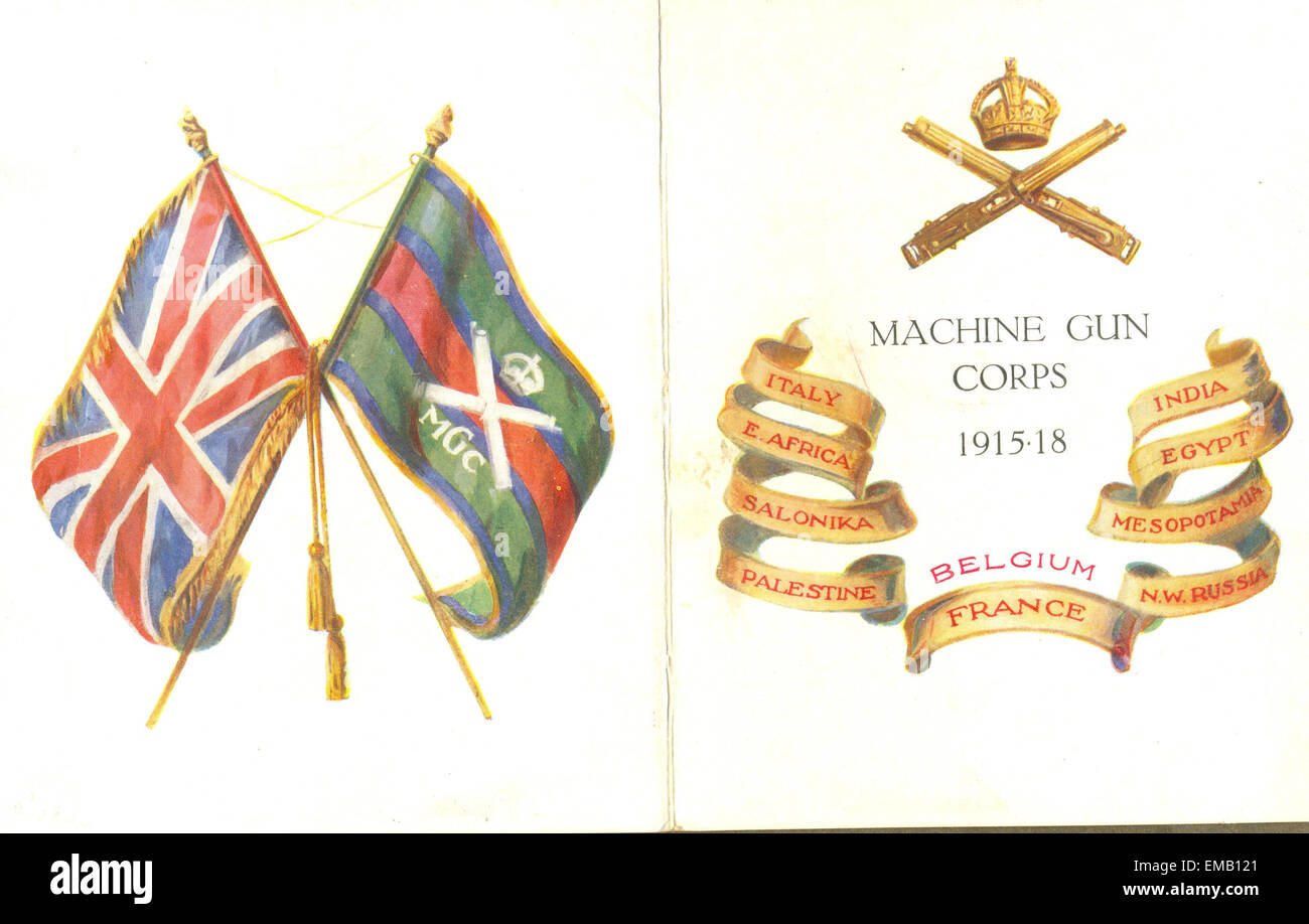 Ww1 machine gun corps hi-res stock photography and images - Alamy