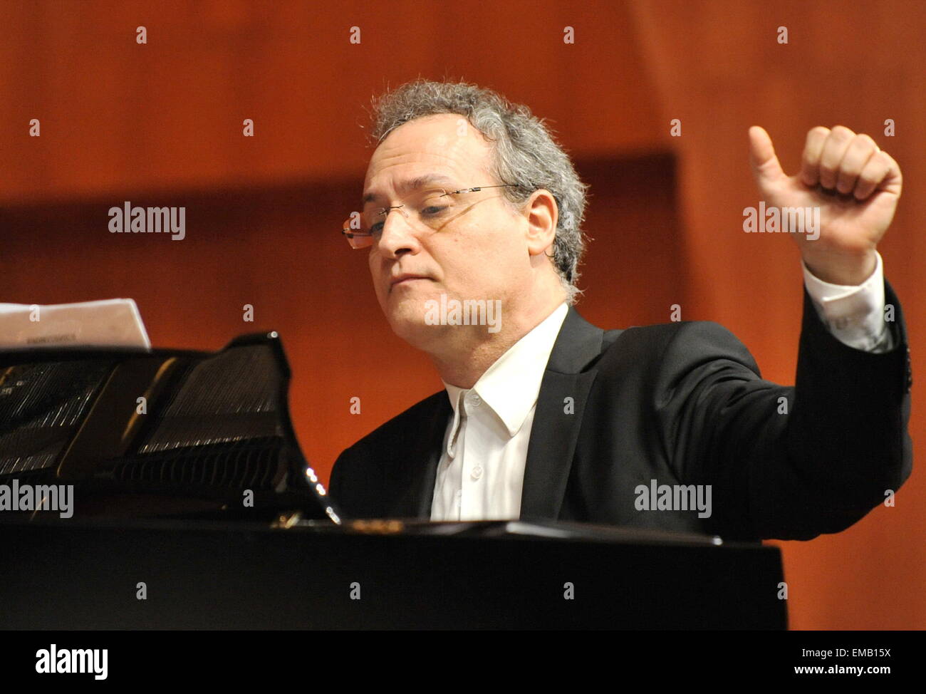 Xiamen, China's Fujian Province. 18th Apr, 2015. Israeli musician Tomer ...