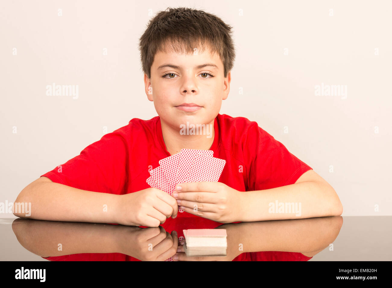 Children Playing Cards High Resolution Stock Photography and Images - Alamy
