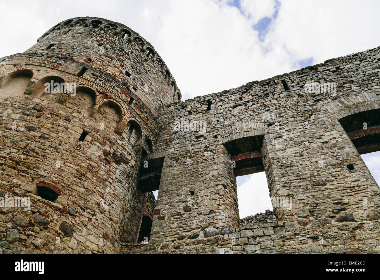 Cesis medieval castle hi-res stock photography and images - Alamy