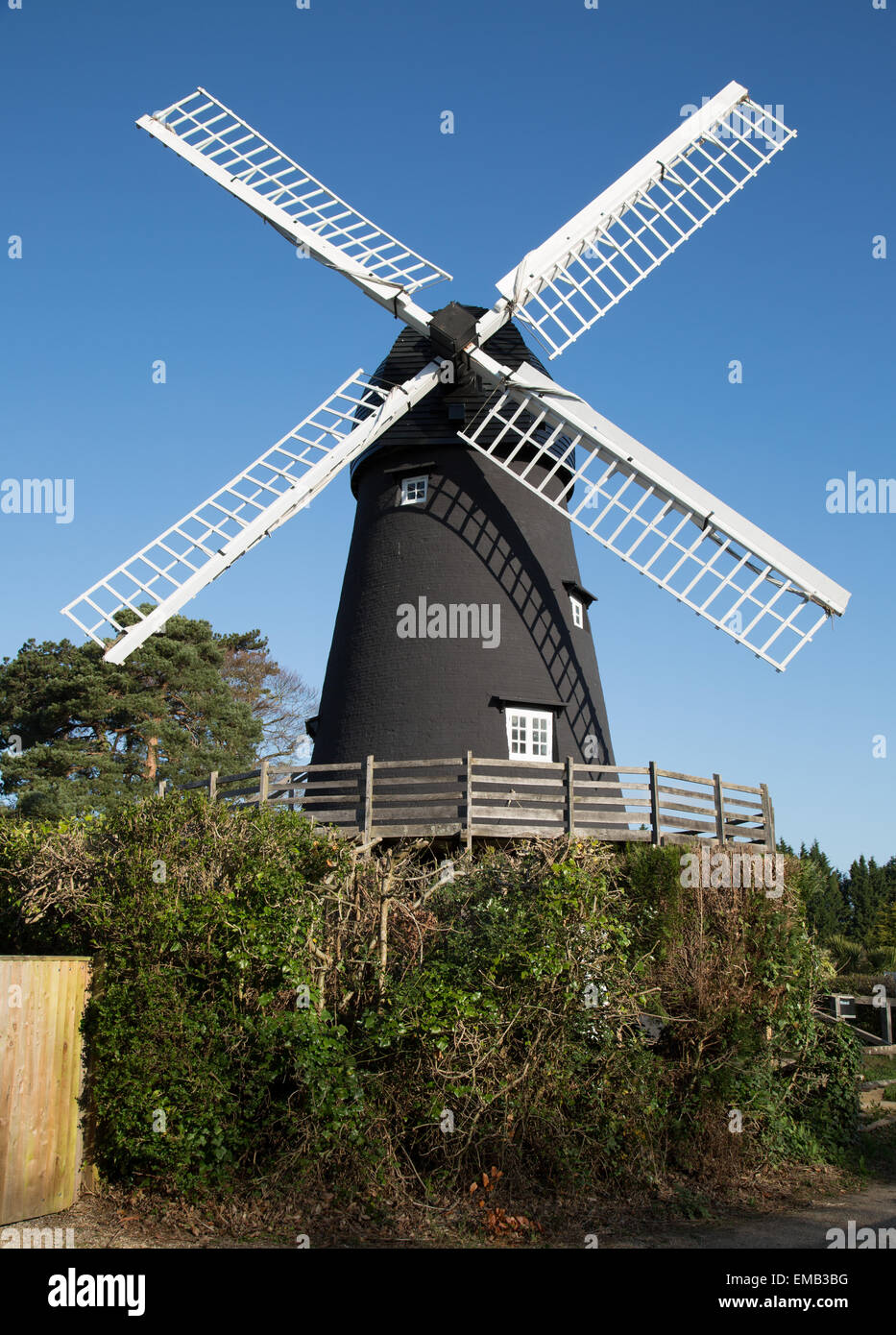 Bursledon Windmill Hampshire United Kingdom UK Stock Photo - Alamy