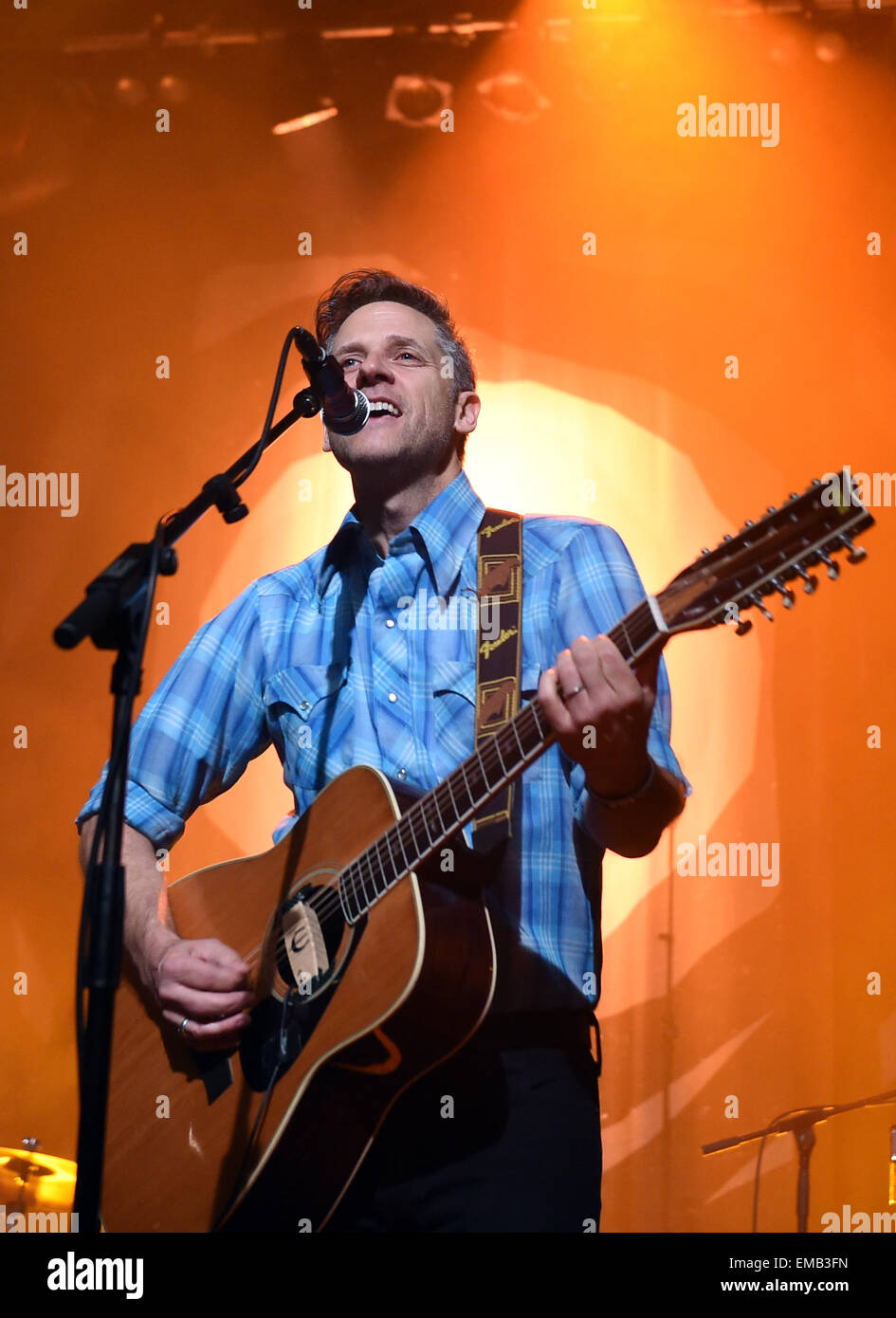 Berlin, Germany. 18th Apr, 2015. US singer Joey Burns of the band ...
