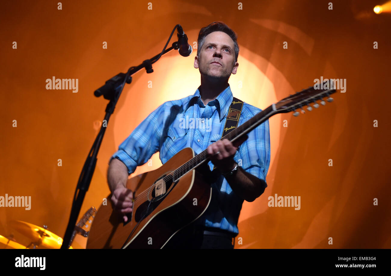 Berlin, Germany. 18th Apr, 2015. US singer Joey Burns of the band ...