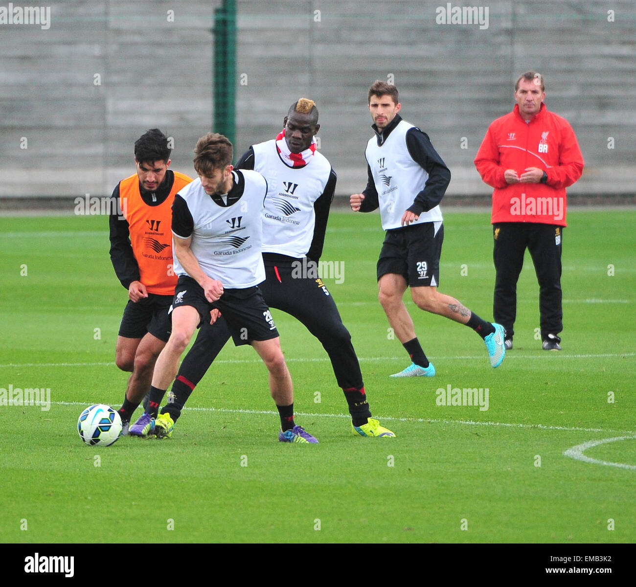 Liverpool first team squad hi-res stock photography and images - Alamy