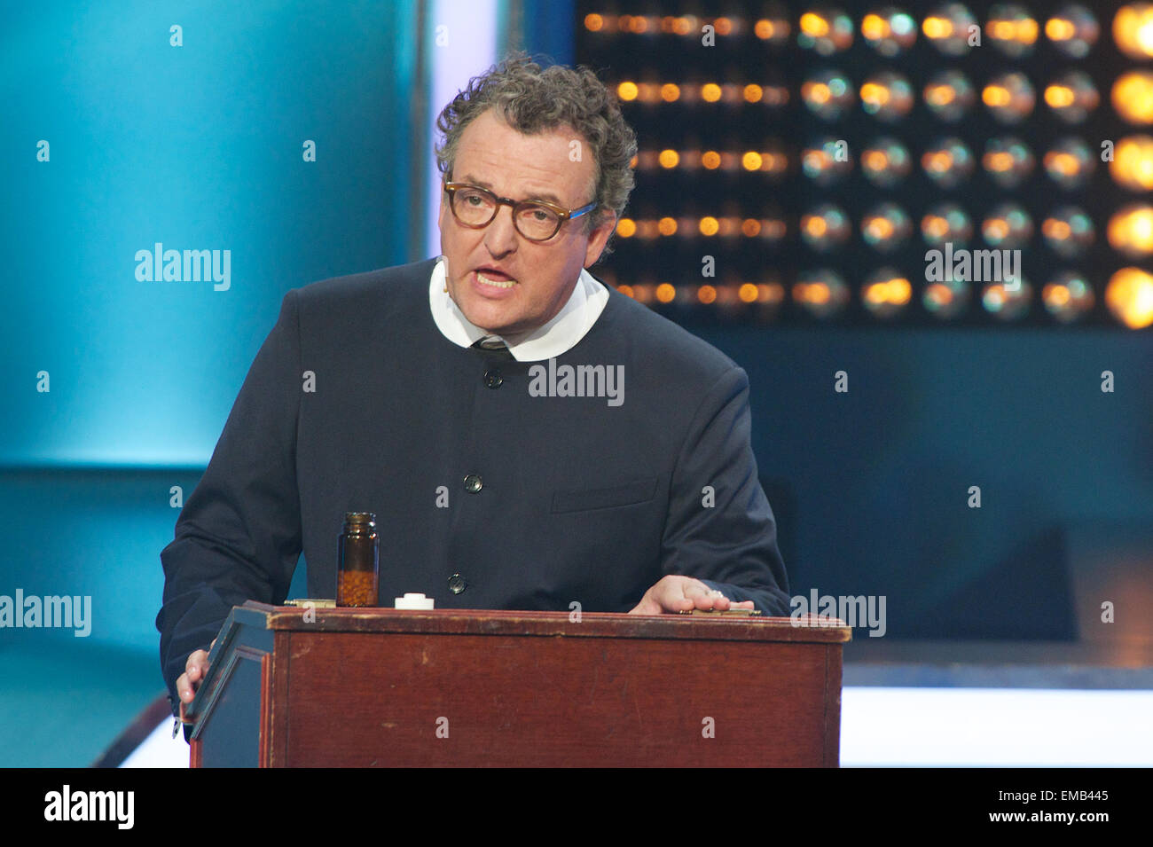 Munich, Germany. 18th Apr, 2015. Swiss actor and cabaret artist Marco ...