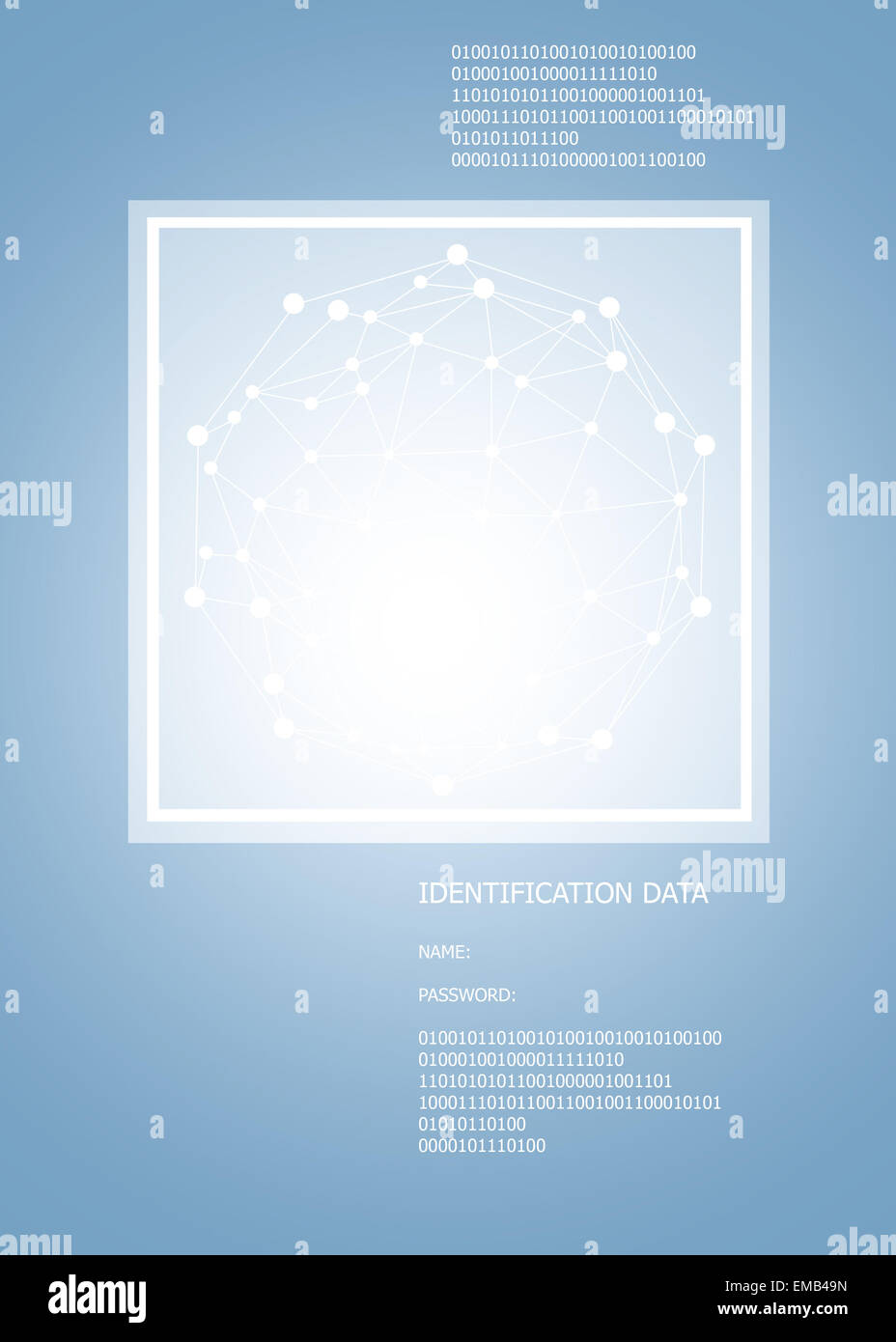 Abstract polygonal space with lines in small Stock Photo - Alamy