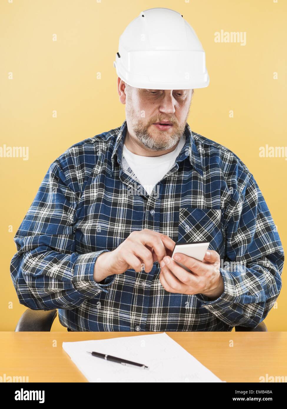 Call the engineer hi-res stock photography and images - Alamy