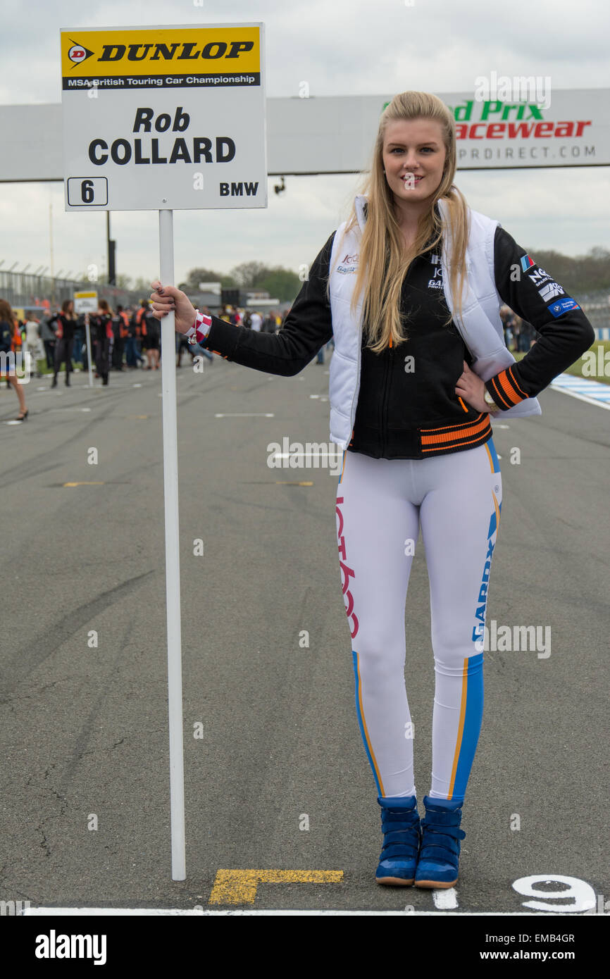 Donington Park, Donington Castle, UK. 19th April, 2015. Rob Collard and ...