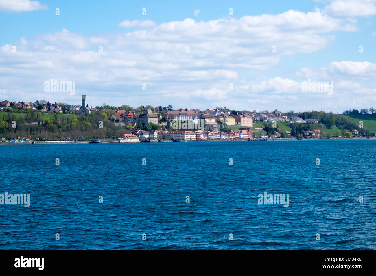 Lake Constance on the Border of Austria, Germany and Switzerland Stock ...