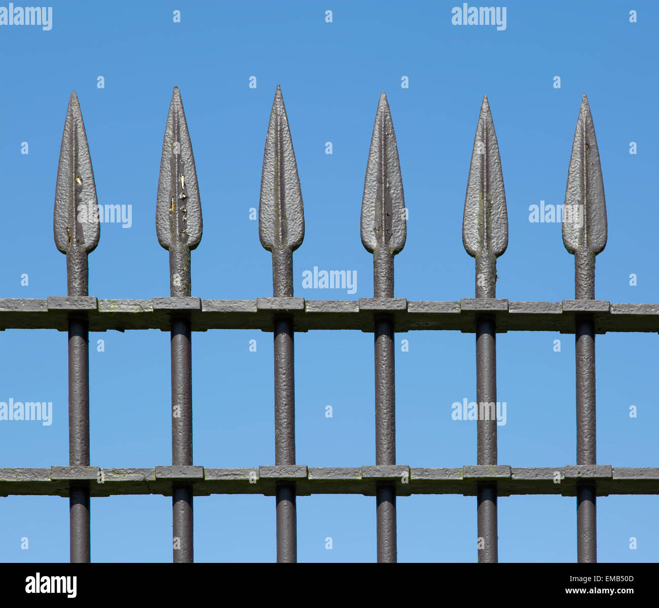 Wrought iron gate spike hi-res stock photography and images - Alamy