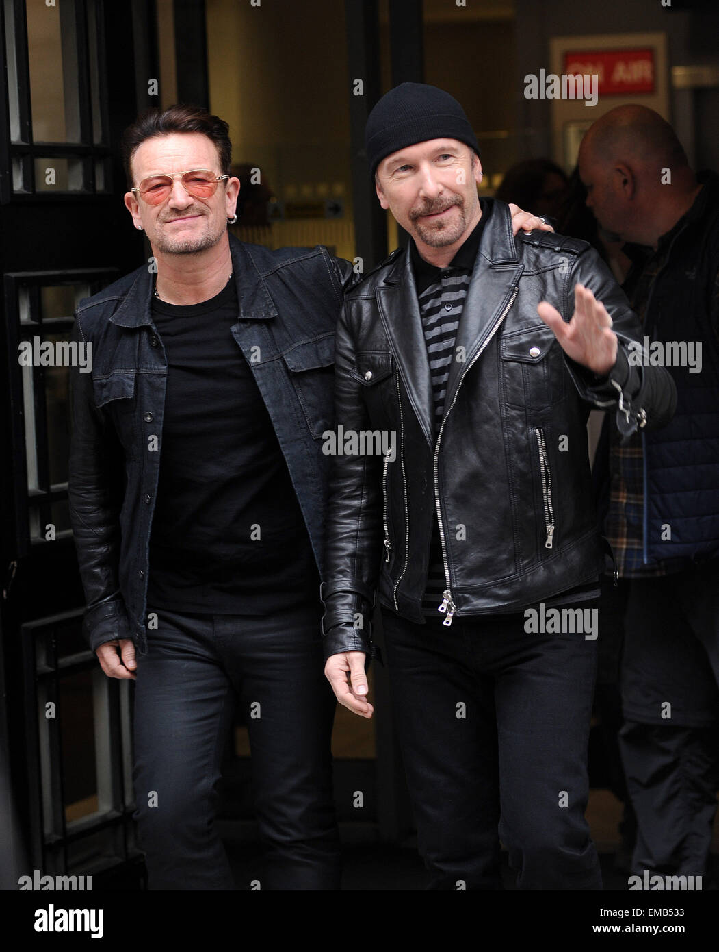 Bono and The Edge from U2 at the BBC Featuring: Bono The Edge U2 Where ...