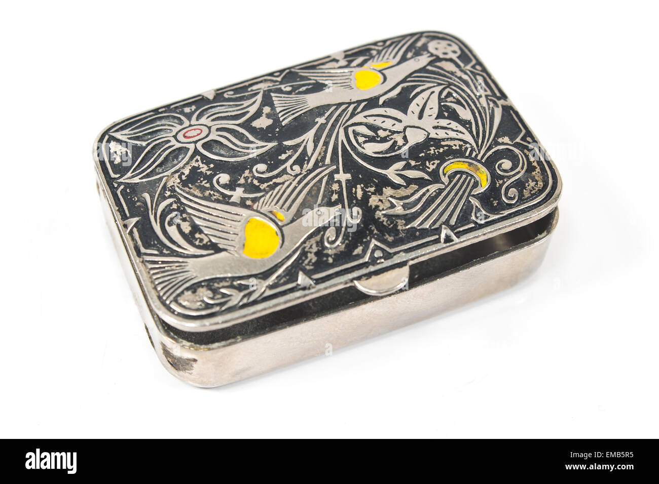 Antique silver storage chest hi-res stock photography and images - Alamy