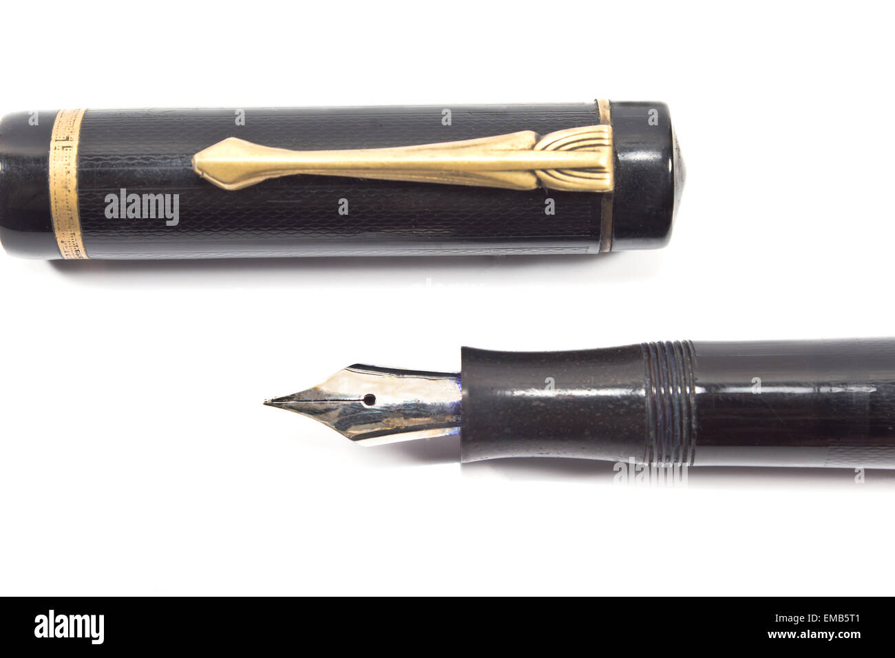 Vintage pen handwriting Cut Out Stock Images & Pictures - Alamy