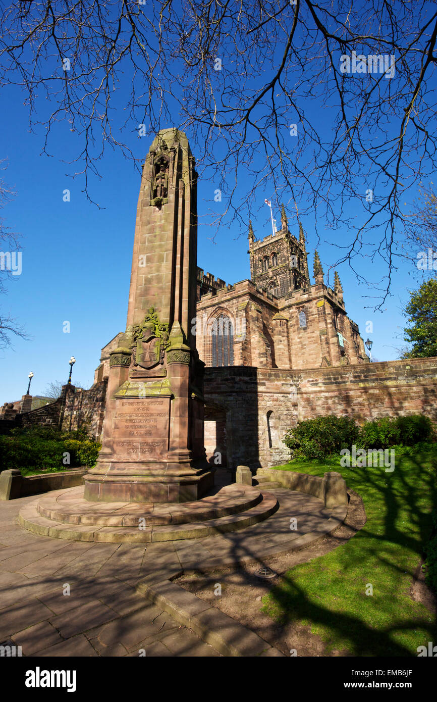 Wolverhampton War Memorial Wolverhampton West Midlands England UK Stock ...